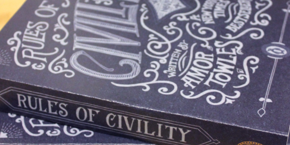 Book Club: Amor Towles' Rules of Civility | San Francisco Public Library