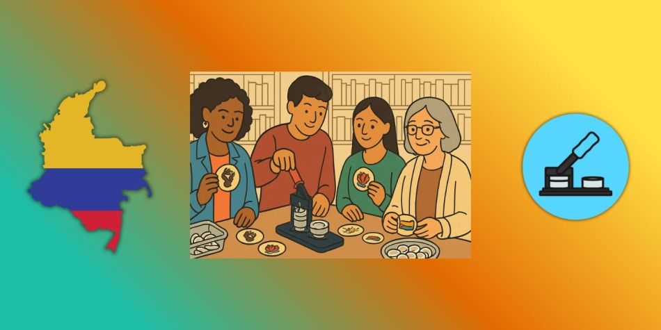Activity: Button Making Famous Colombians | San Francisco Public Library