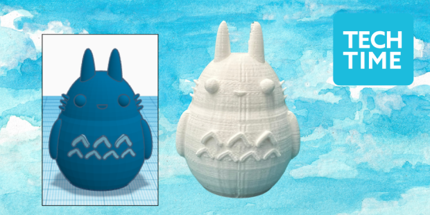 Workshop: FULL—3D Print a Totoro Figurine using Tinkercad | San ...
